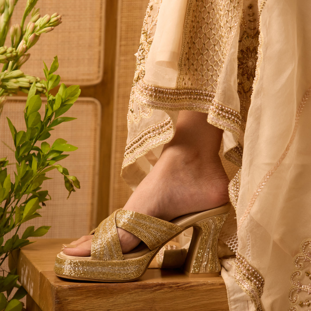 Golden Grace Heels – The CAI Store